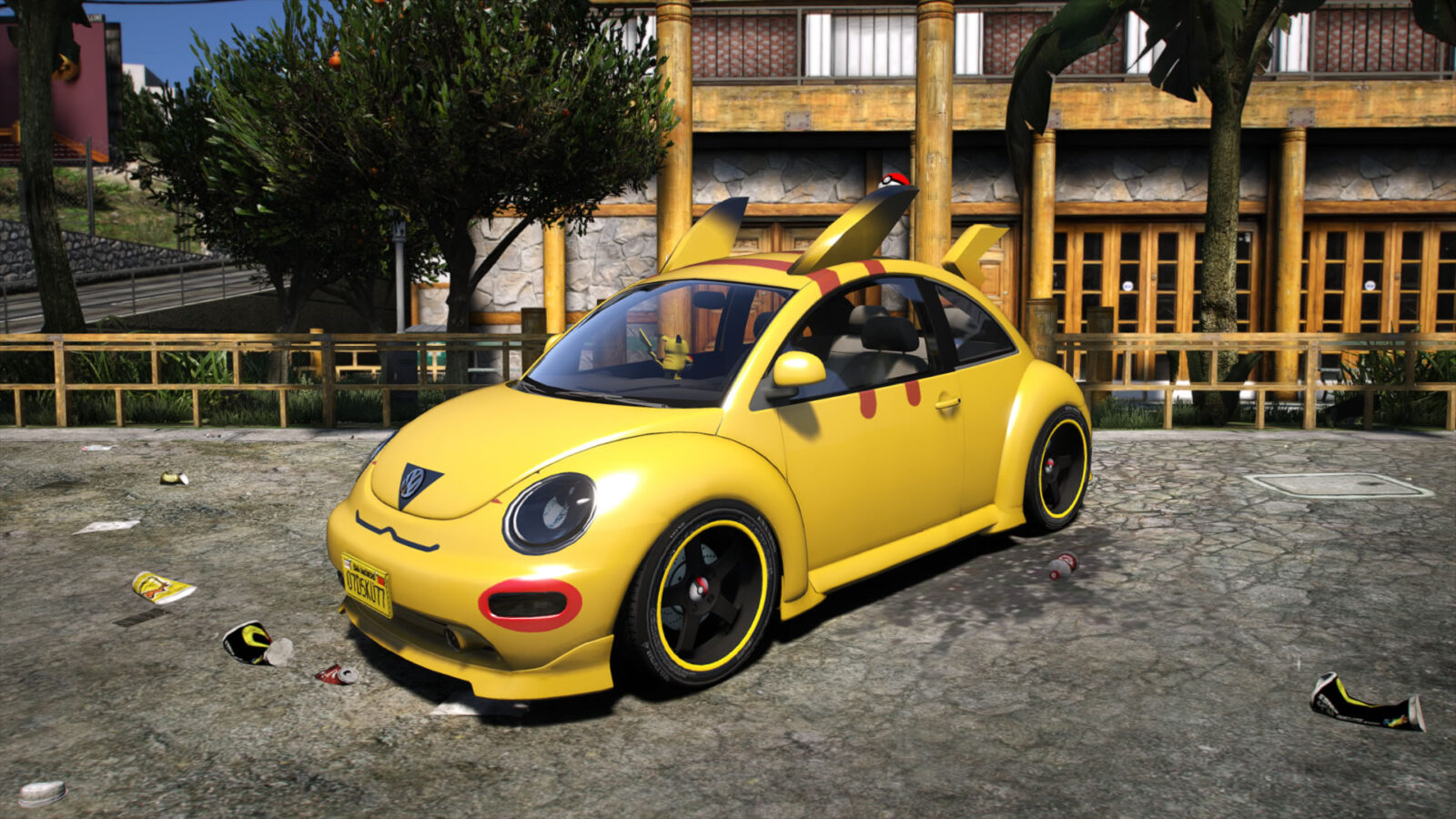 Volkswagen Beetle Pikachu – OldskullMods to GTA V