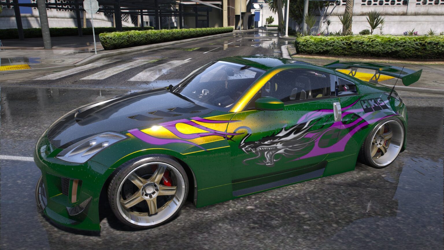 Nissan 350Z Rachel’s NFS Underground 2 – OldskullMods to GTA V